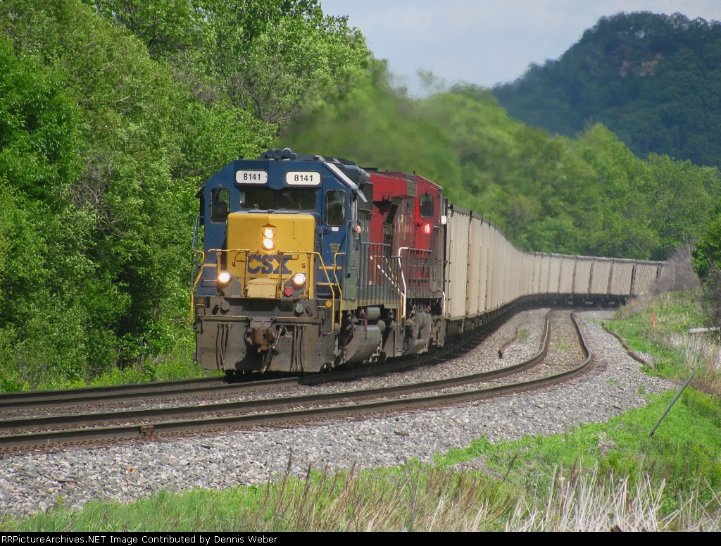 CSXT 8141, CP's River Sub.